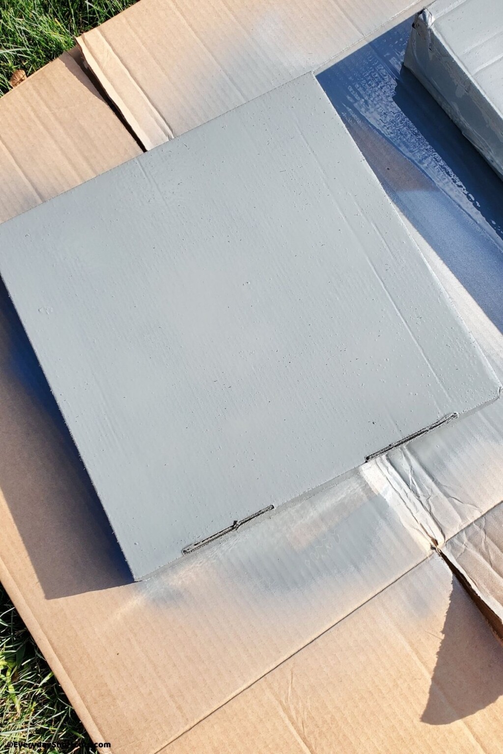 DIY Halloween Cemetery Columns - Everyday Shortcuts