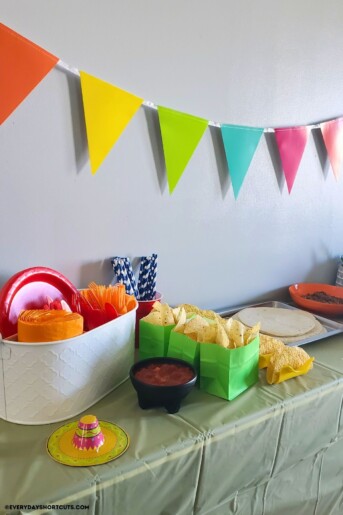 DIY Taco Bar Party - Everyday Shortcuts