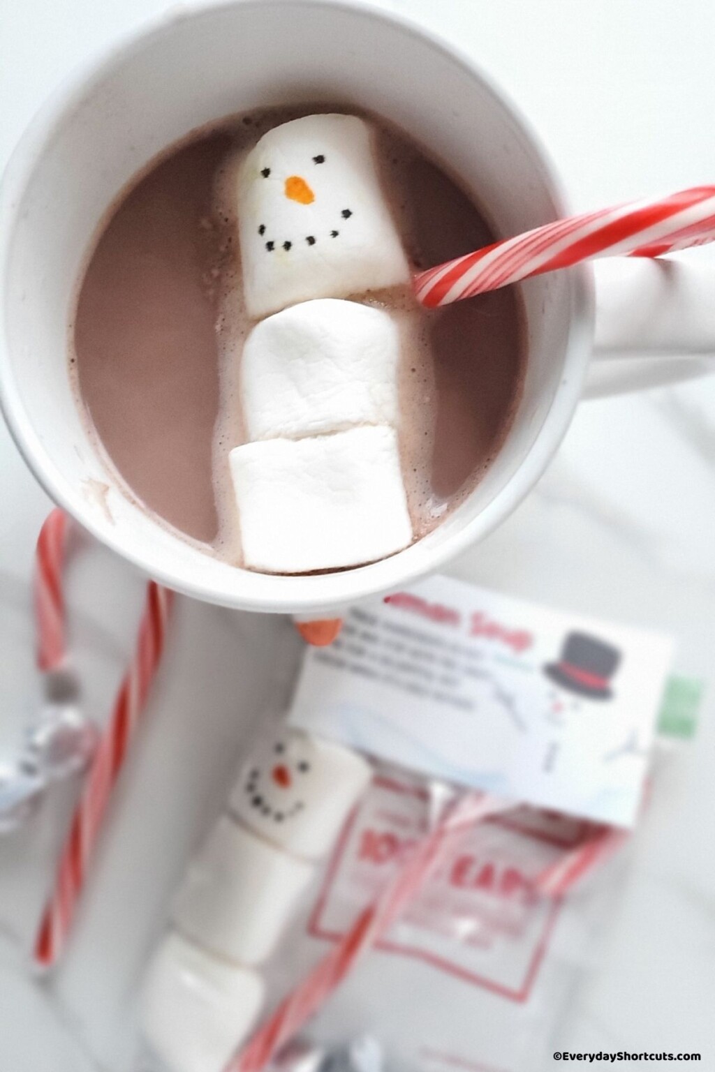 Snowman Soup Recipe - Everyday Shortcuts