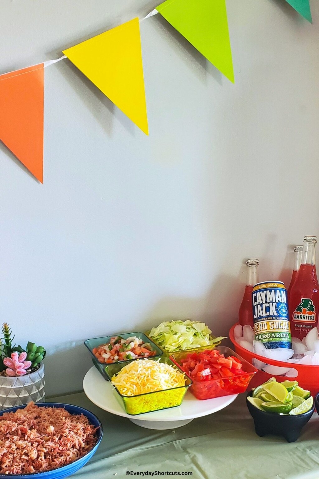 DIY Taco Bar Party - Everyday Shortcuts