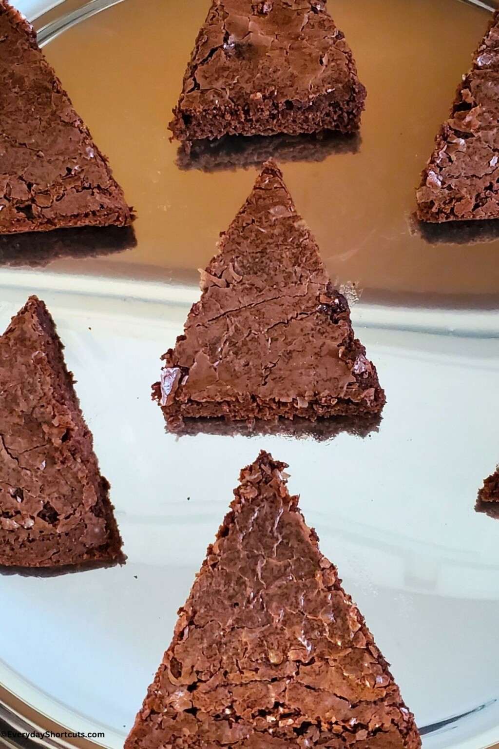 Christmas Tree Brownies - Everyday Shortcuts