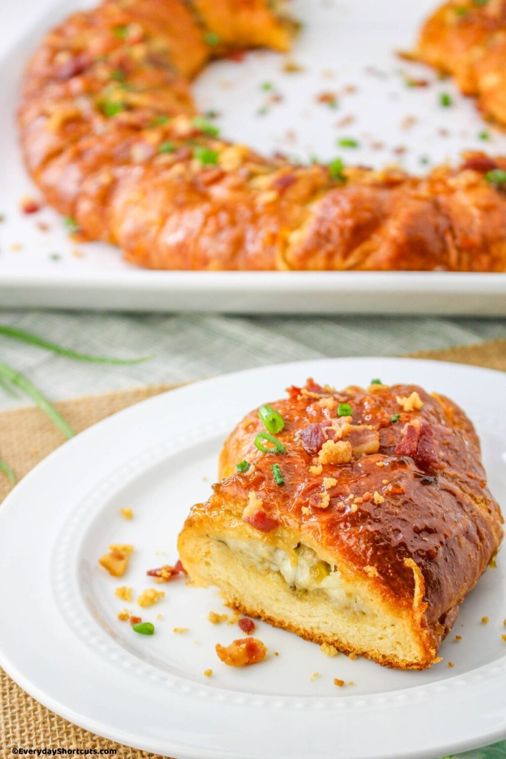 Boudin King Cake - Everyday Shortcuts