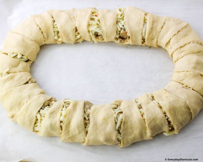 Boudin King Cake - Everyday Shortcuts