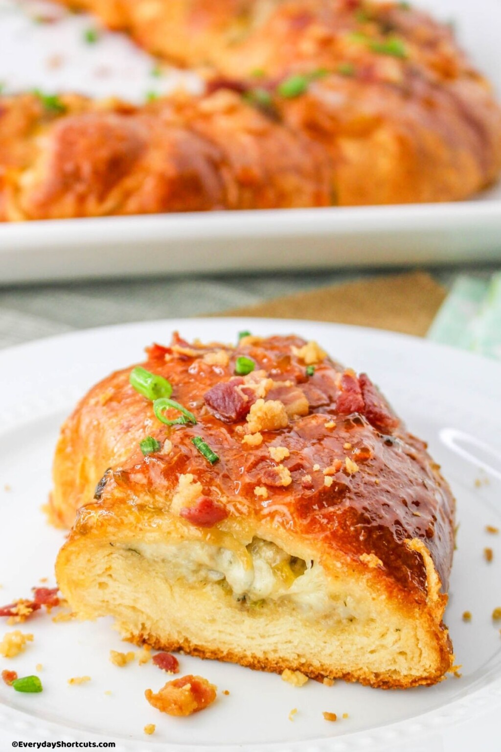Boudin King Cake - Everyday Shortcuts