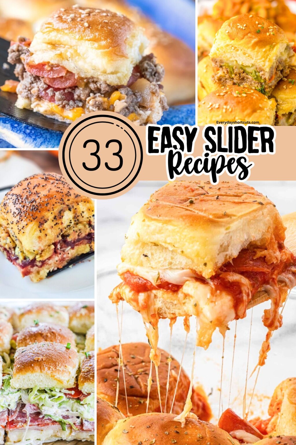 33 Easy Slider Recipes - Everyday Shortcuts