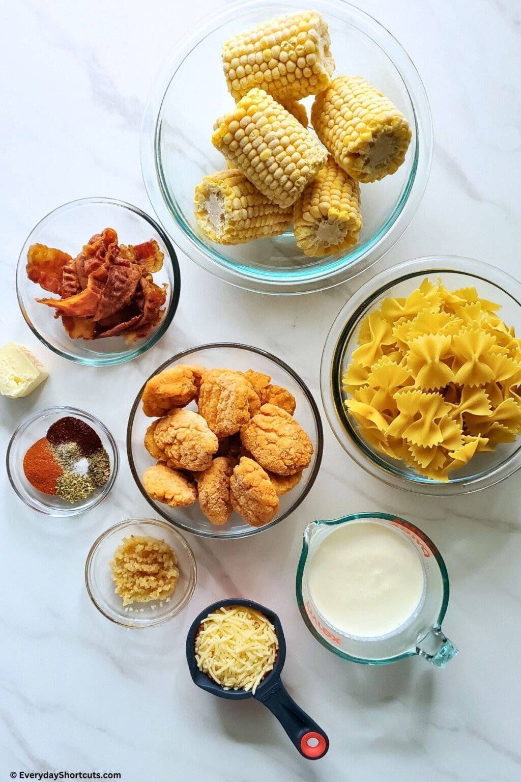 Creamy Chicken and Corn Pasta - Everyday Shortcuts