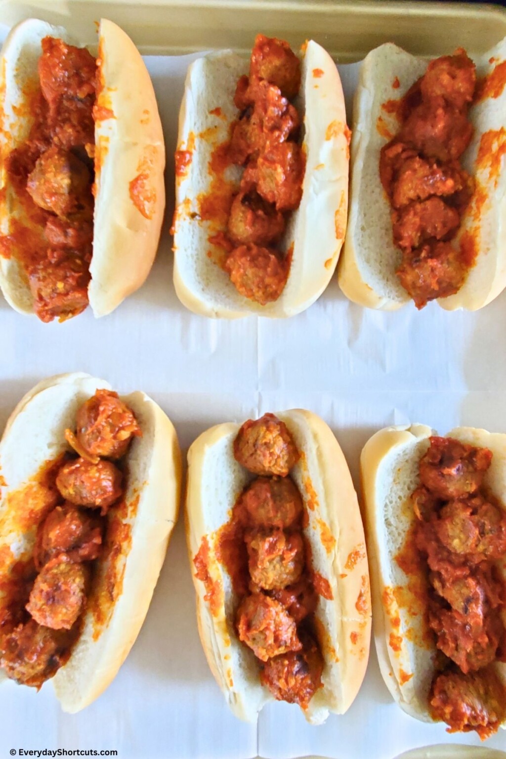 Easy Meatball Subs - Everyday Shortcuts