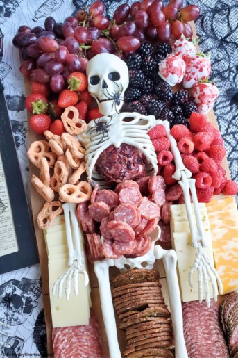 Skeleton Charcuterie Board - Everyday Shortcuts