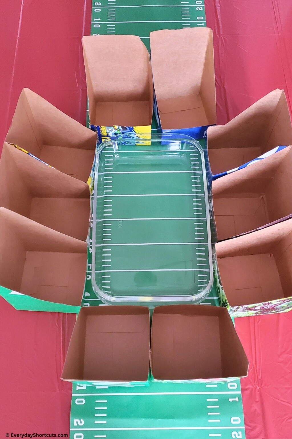 How to Make a Snack Stadium - Everyday Shortcuts