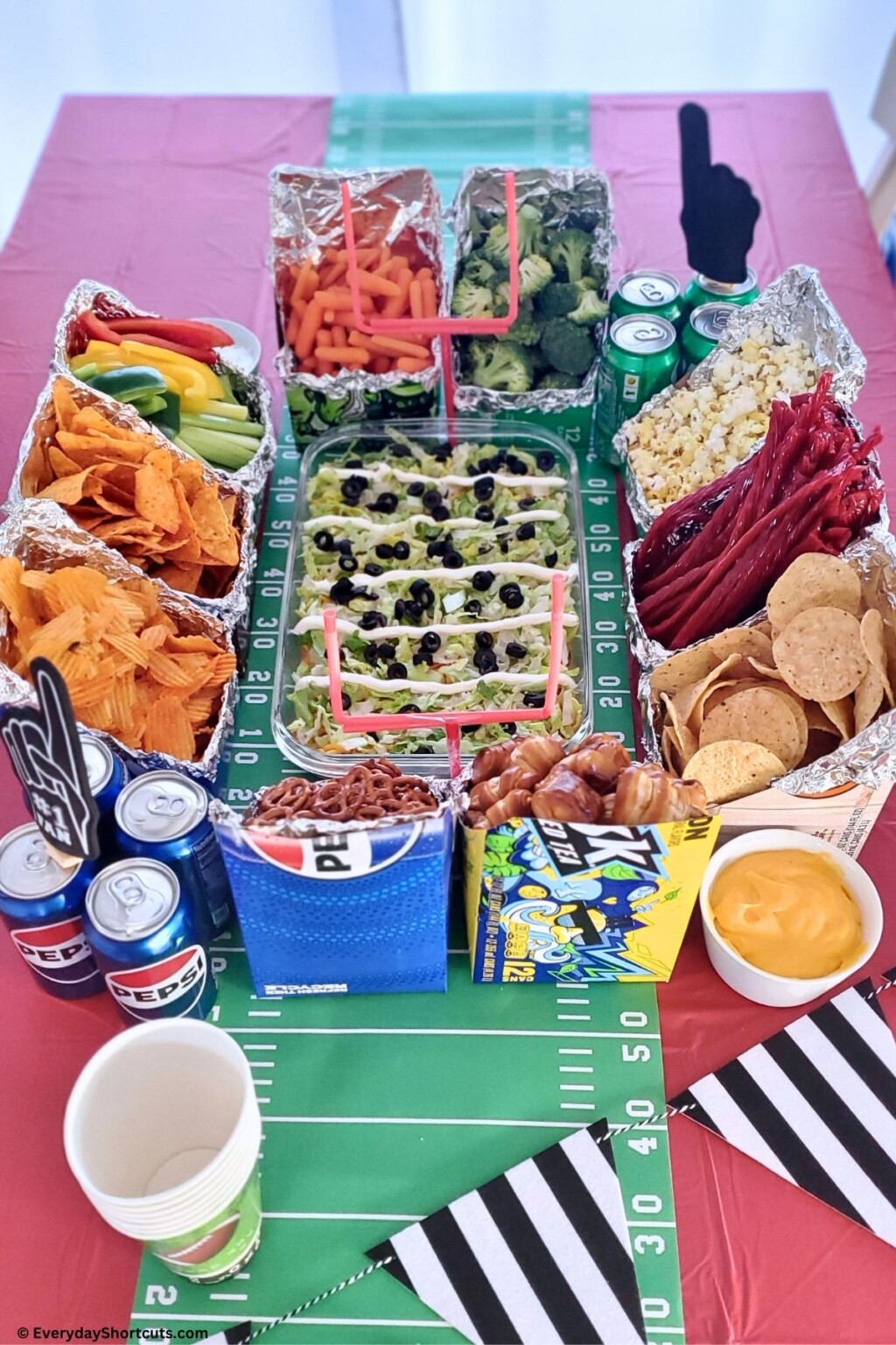 How to Make a Snack Stadium - Everyday Shortcuts