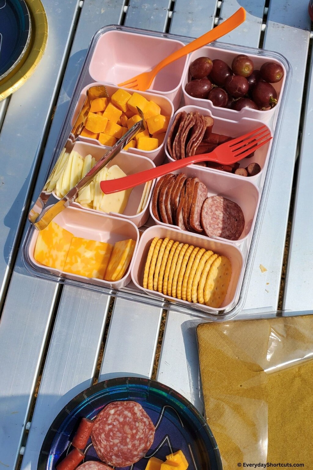 Snackle Box Charcuterie on the Go - Everyday Shortcuts
