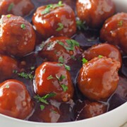 Honey Garlic Meatballs - Everyday Shortcuts