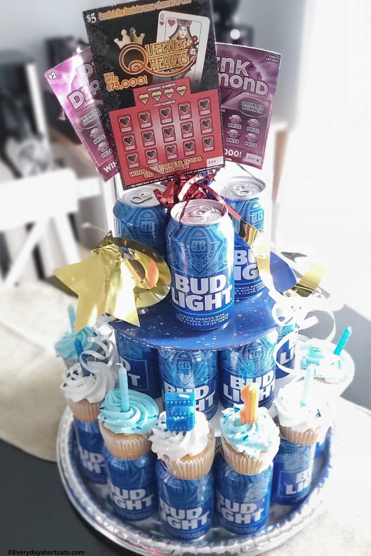 Beer Can Cake - Everyday Shortcuts