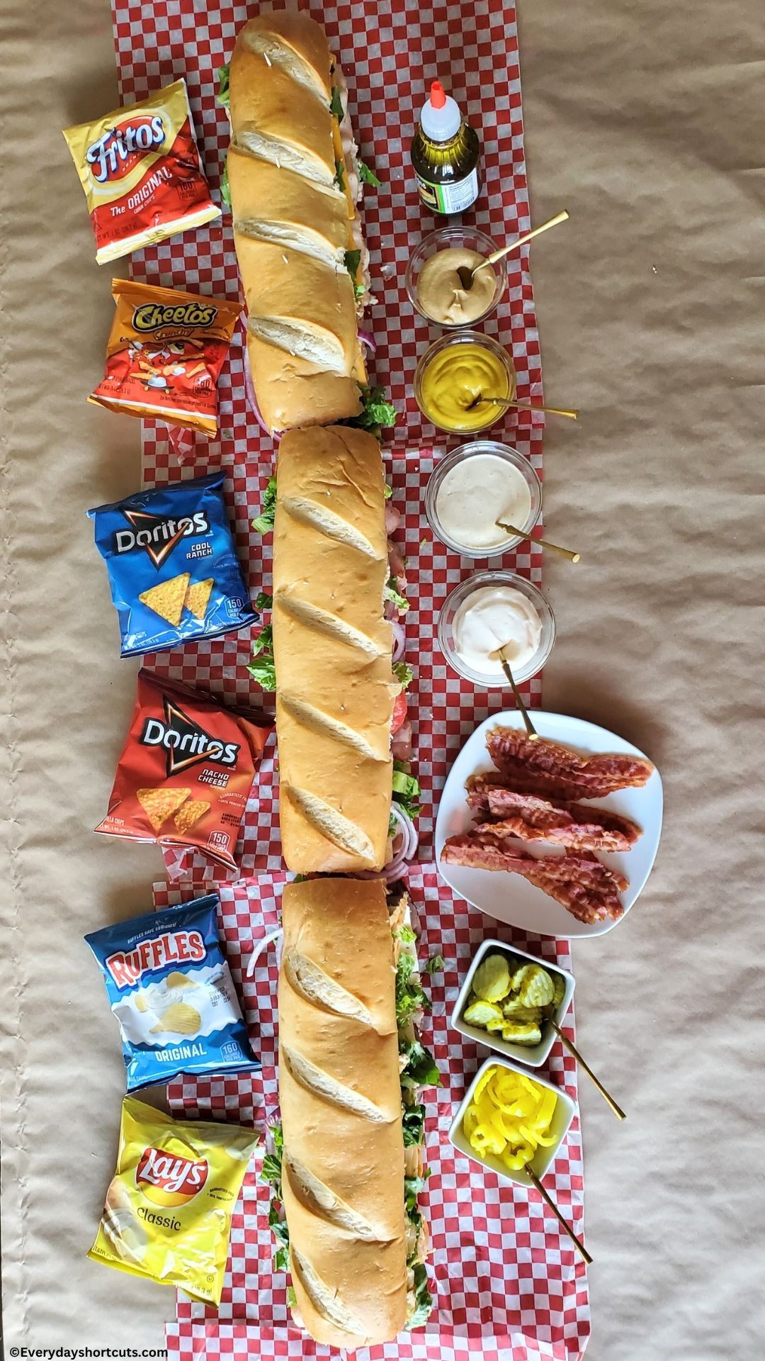 Party Sub Recipe - Everyday Shortcuts