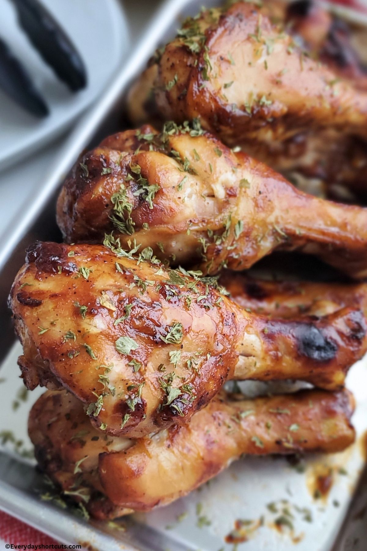 Baked BBQ Chicken Drumsticks - Everyday Shortcuts