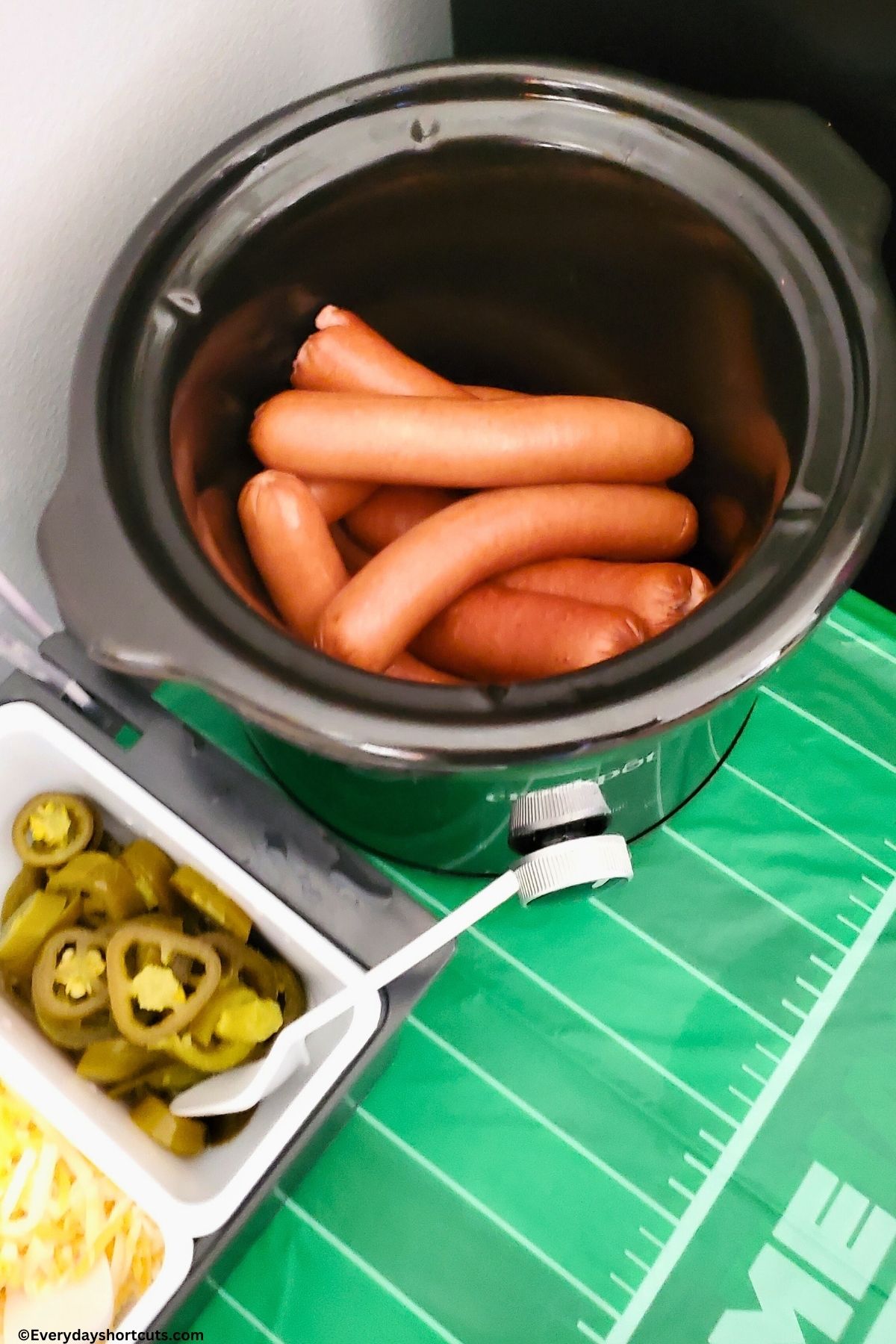 Slow Cooker Hot Dogs - Everyday Shortcuts