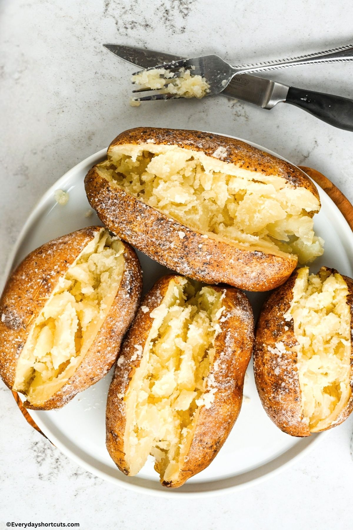 How to Make Baked Potatoes - Everyday Shortcuts