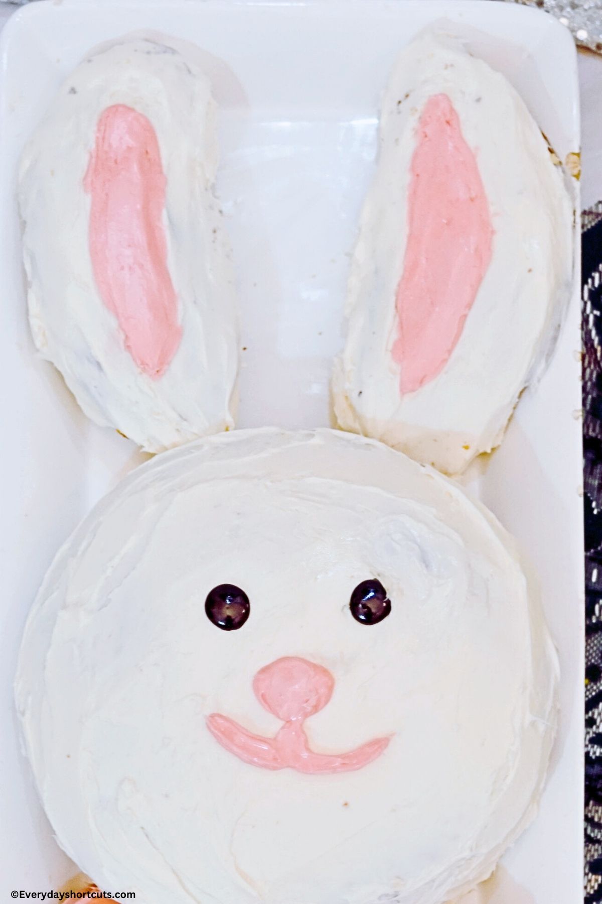 Easter Bunny Cake - Everyday Shortcuts